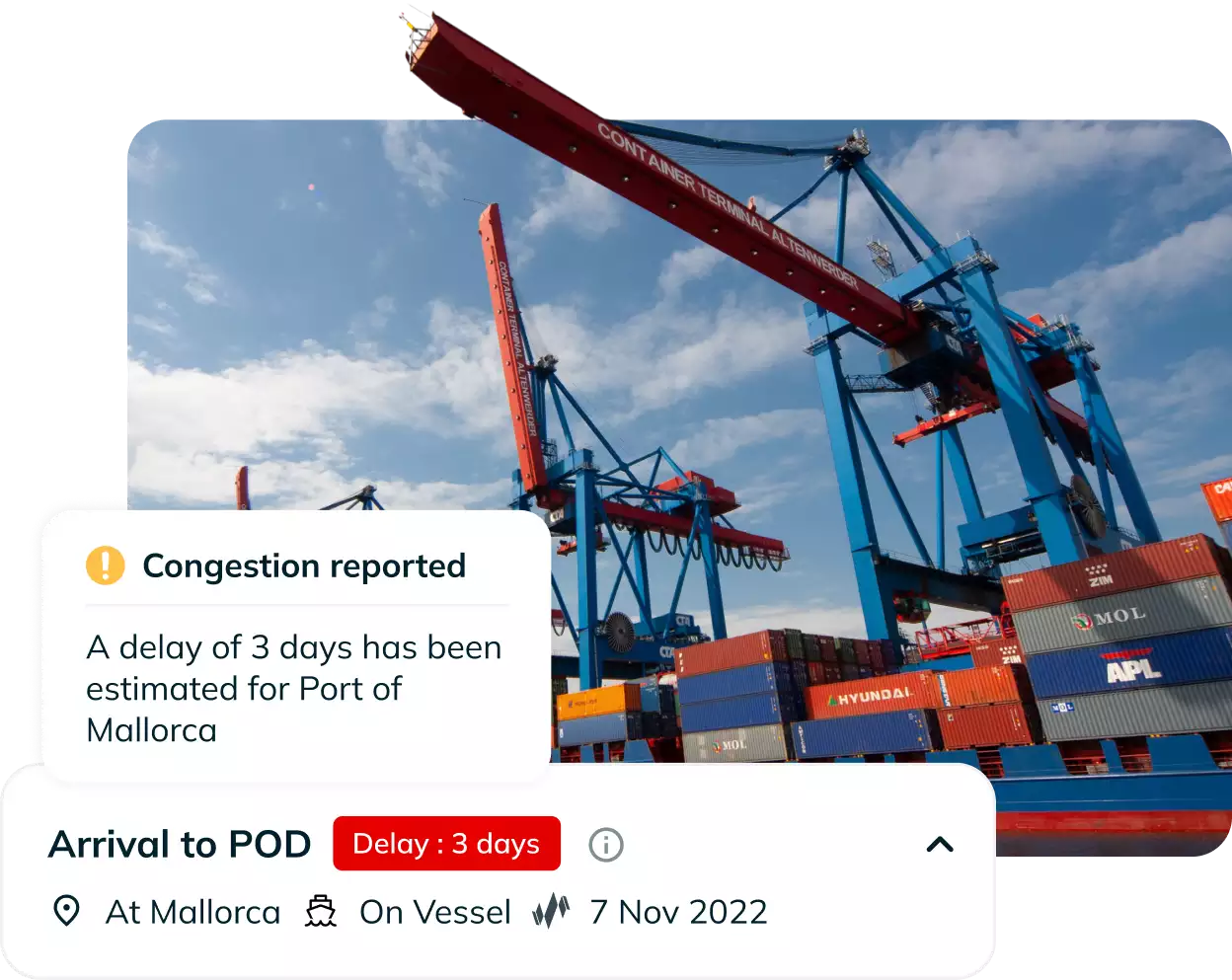 Portcast Solution for Logistics Service Providers